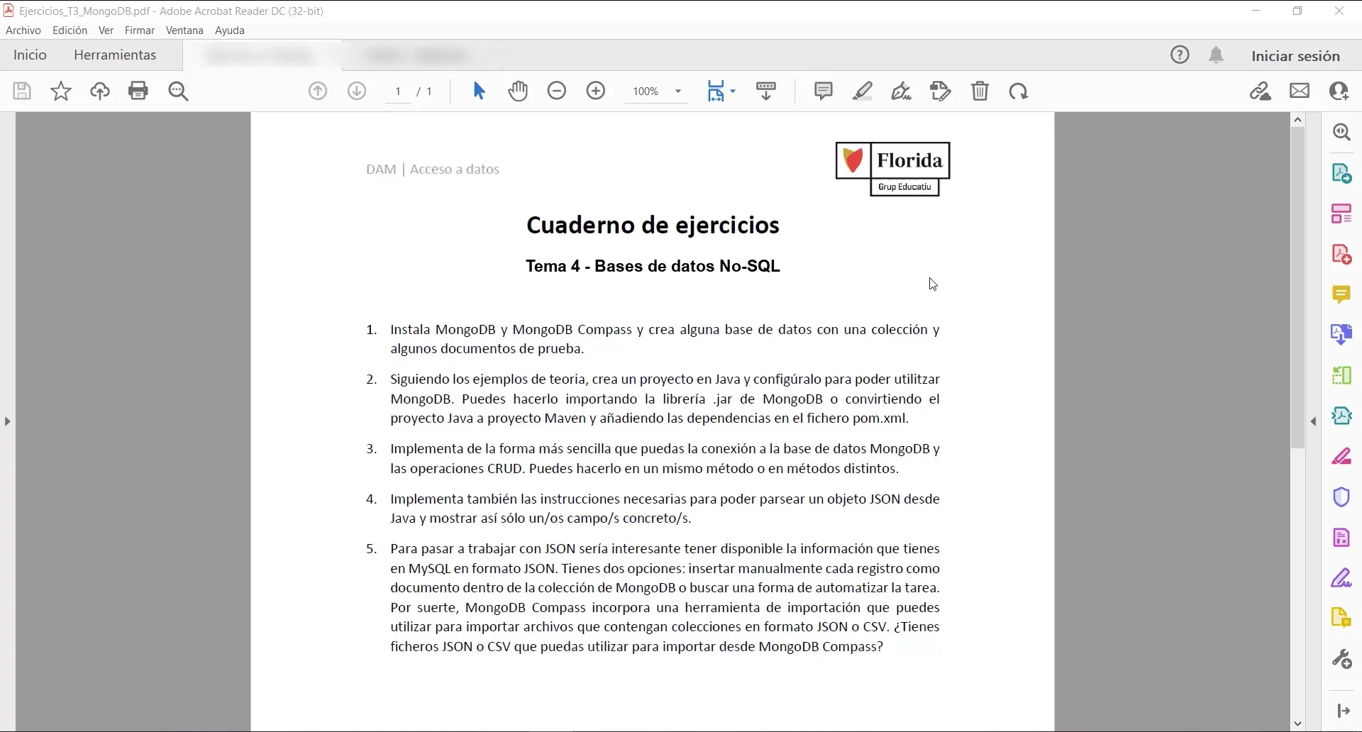 27 Ejercicios T4 MongoDB 2022.mp4