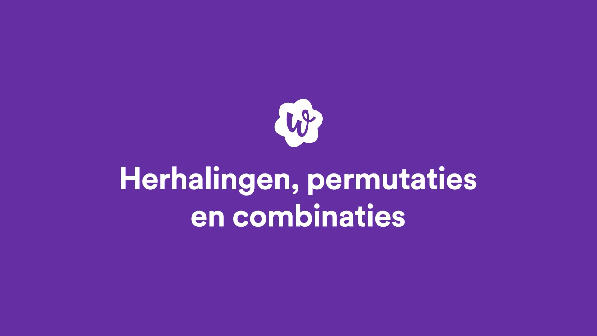 Oefen met Combinatoriek uit Getal en Ruimte – 4/5/6 vwo – 12 | StudyGo