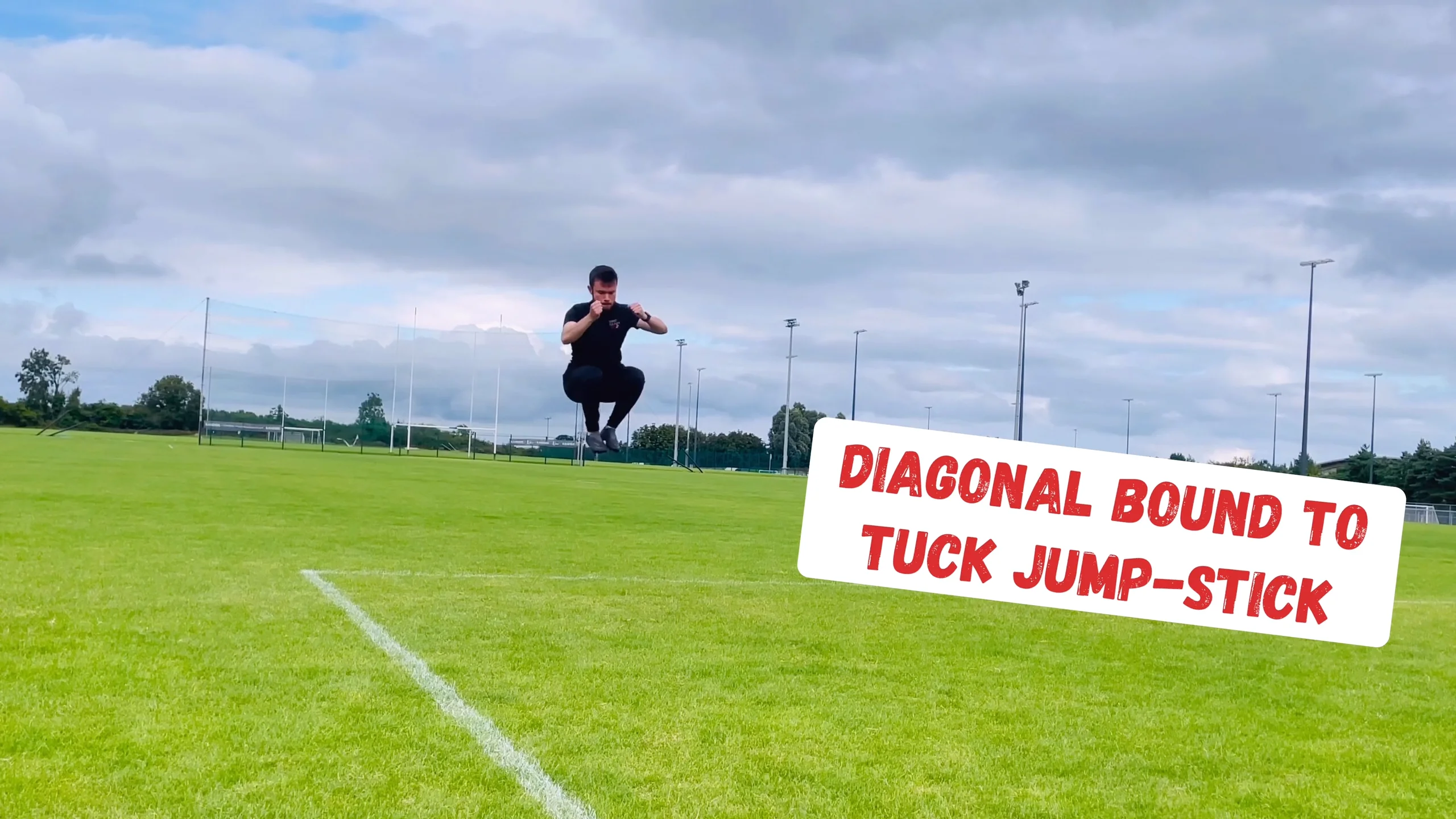 Diagonal Bound To Tuck Jump-Stick on Vimeo