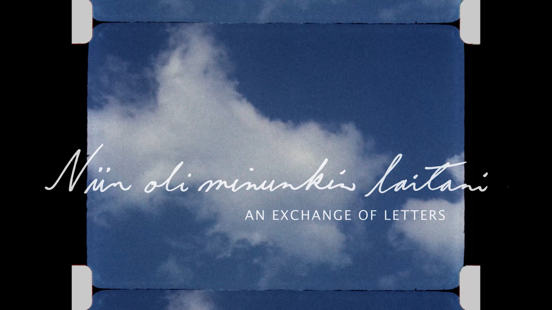 Niin oli minunkin laitani – an exhange of letters (2022) on Vimeo