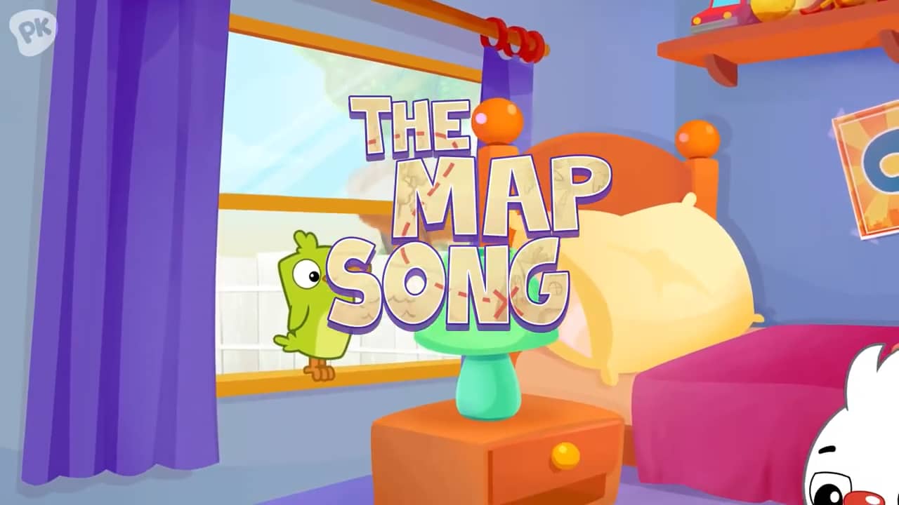 The Map Song Song for kids about maps and navigation! PlayKids I Love ...