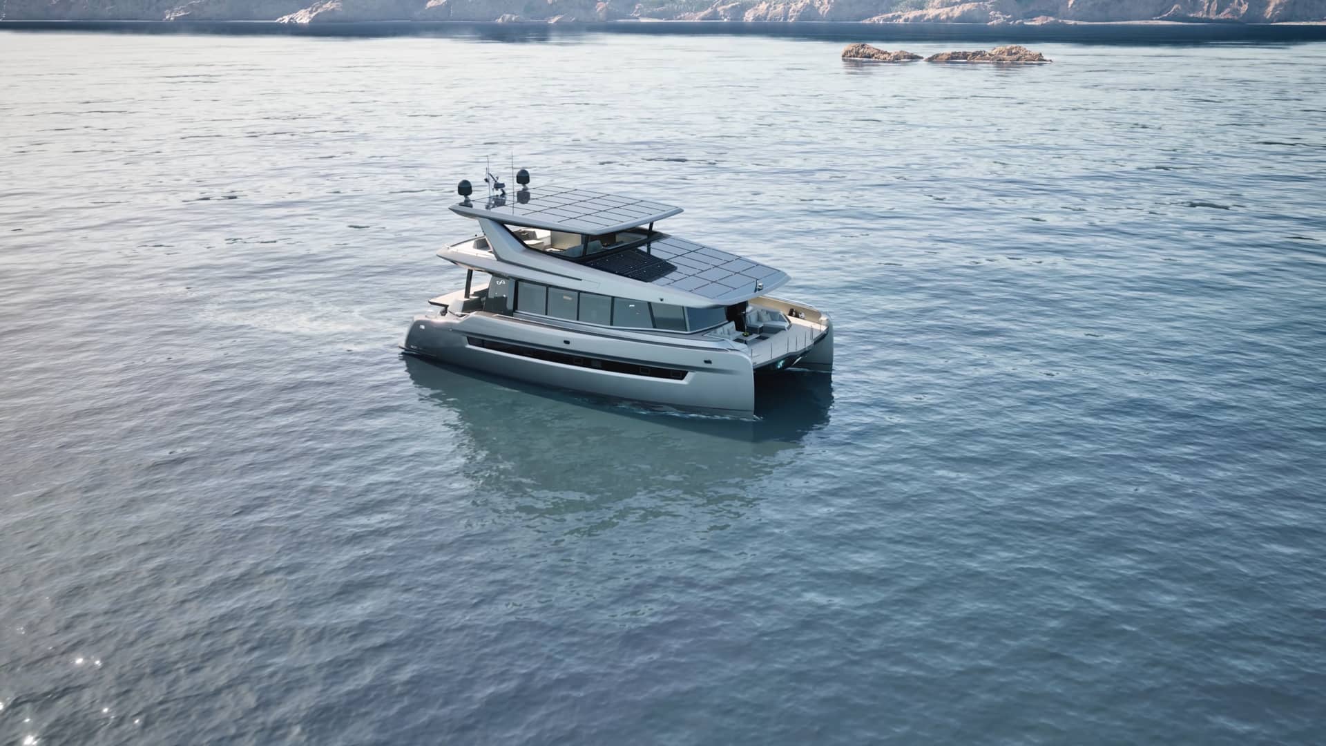Soel Senses 62 solar electric yacht - fly through video on Vimeo