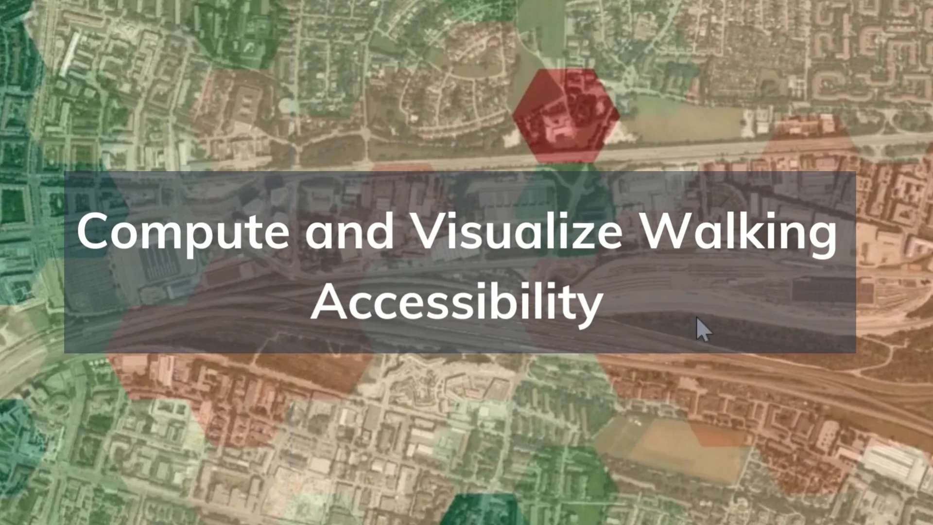 GOAT - Compute and Visualize Walking Accessibility on Vimeo