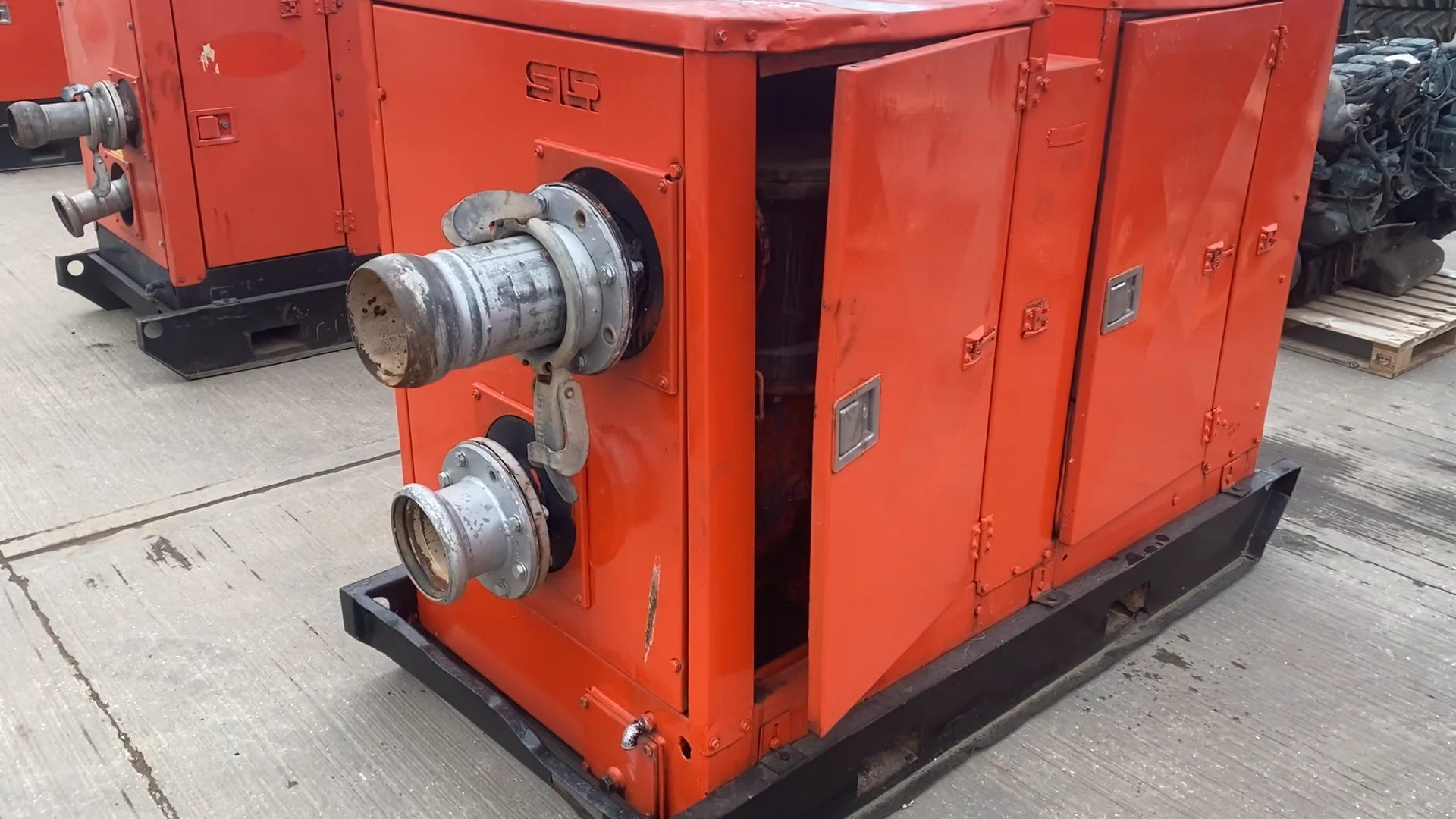 Skid Mounted 6" Water Pump, Perkins Engine - Leeds October 22 on Vimeo