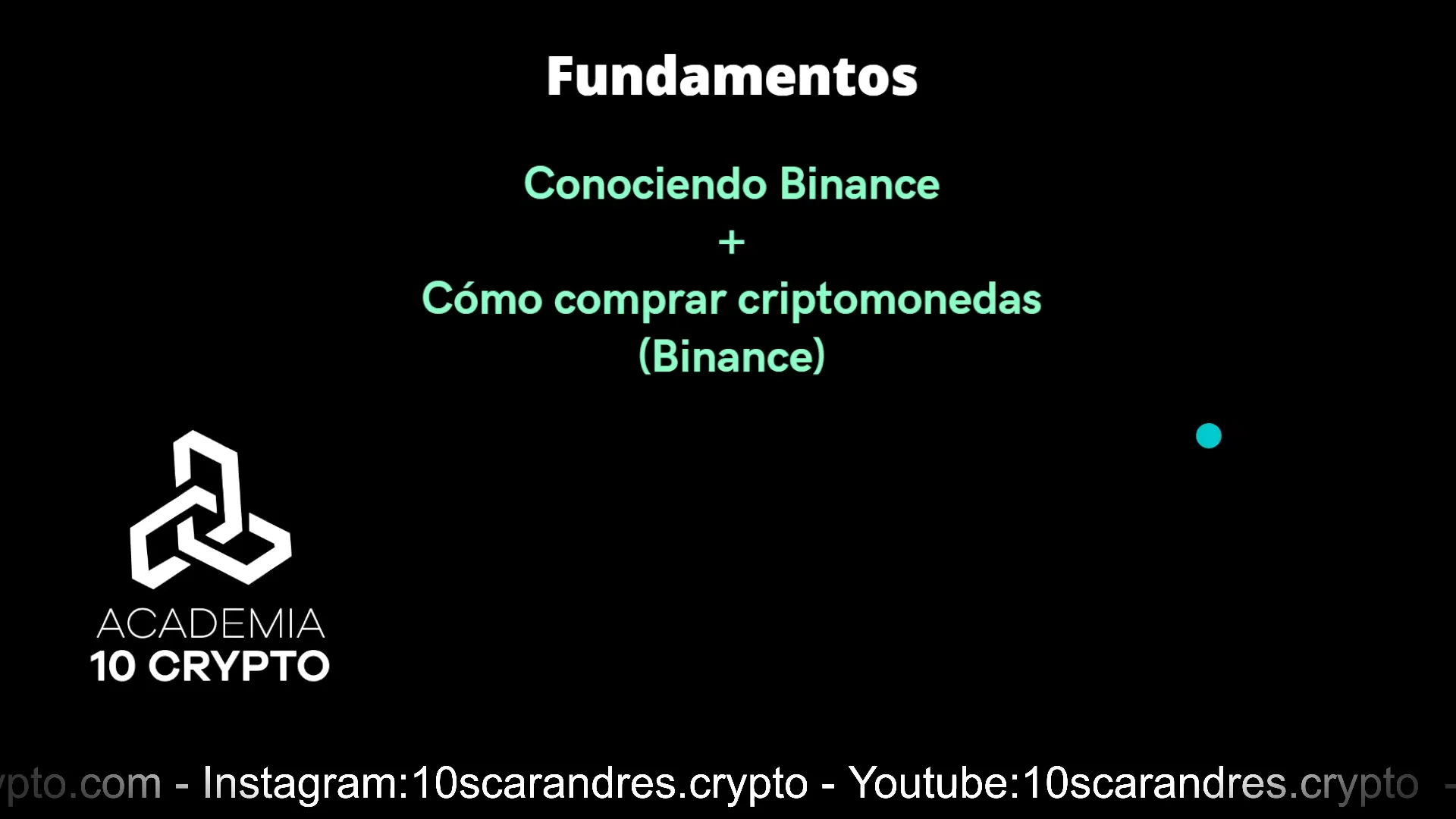 Conociendo Exchanges - Binance on Vimeo