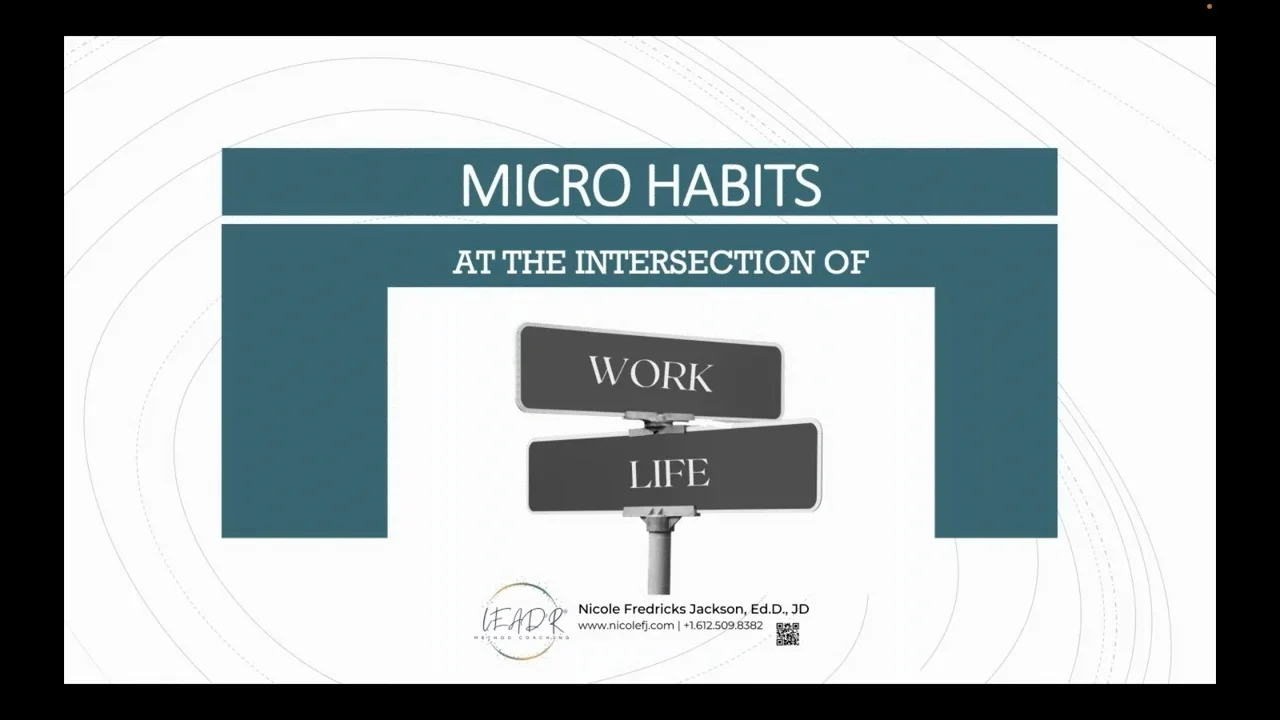 Watch Micro-Habits: Navigating the Intersection of Work and Life Online ...