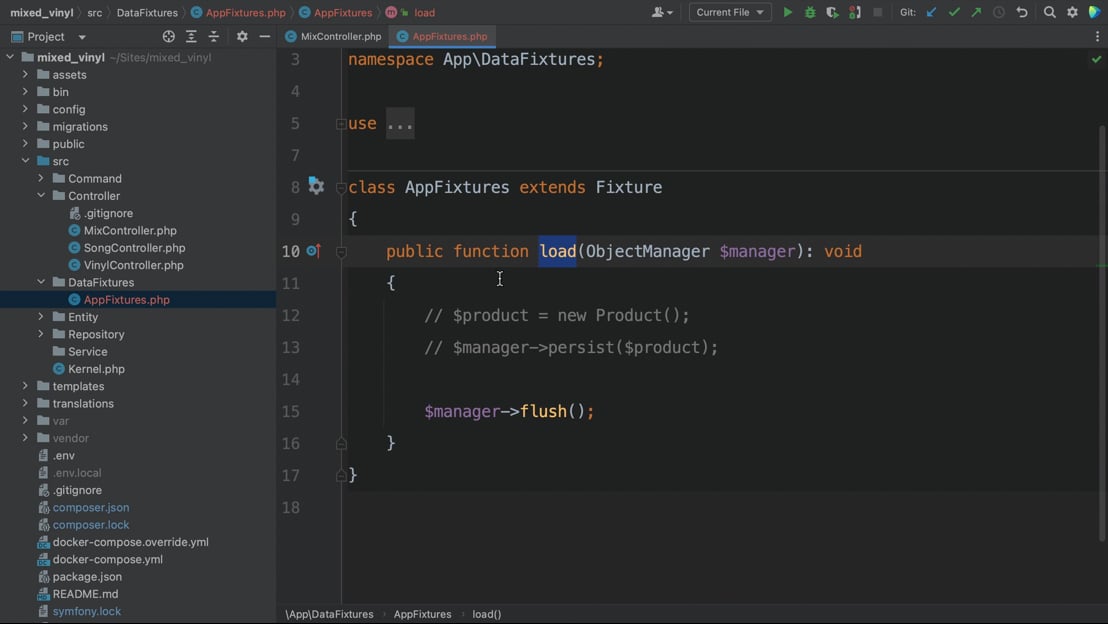 Simple Doctrine Data Fixtures Doctrine Symfony 6 And The Database