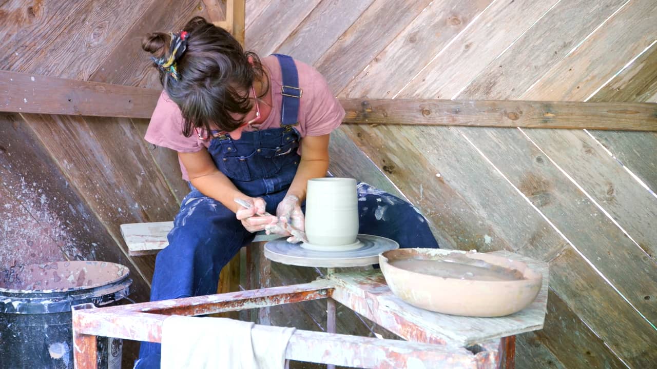 Images of Waco: Making pottery on Vimeo