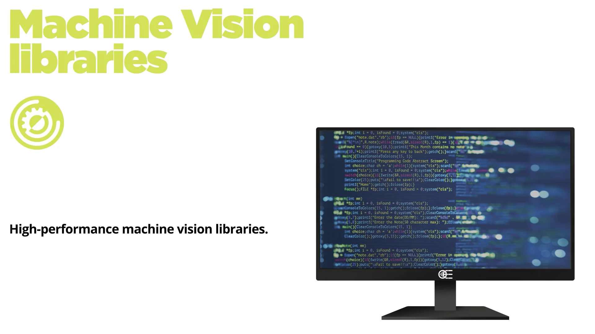2023/2024 - Machine Vision libraries 2023/2024 on Vimeo