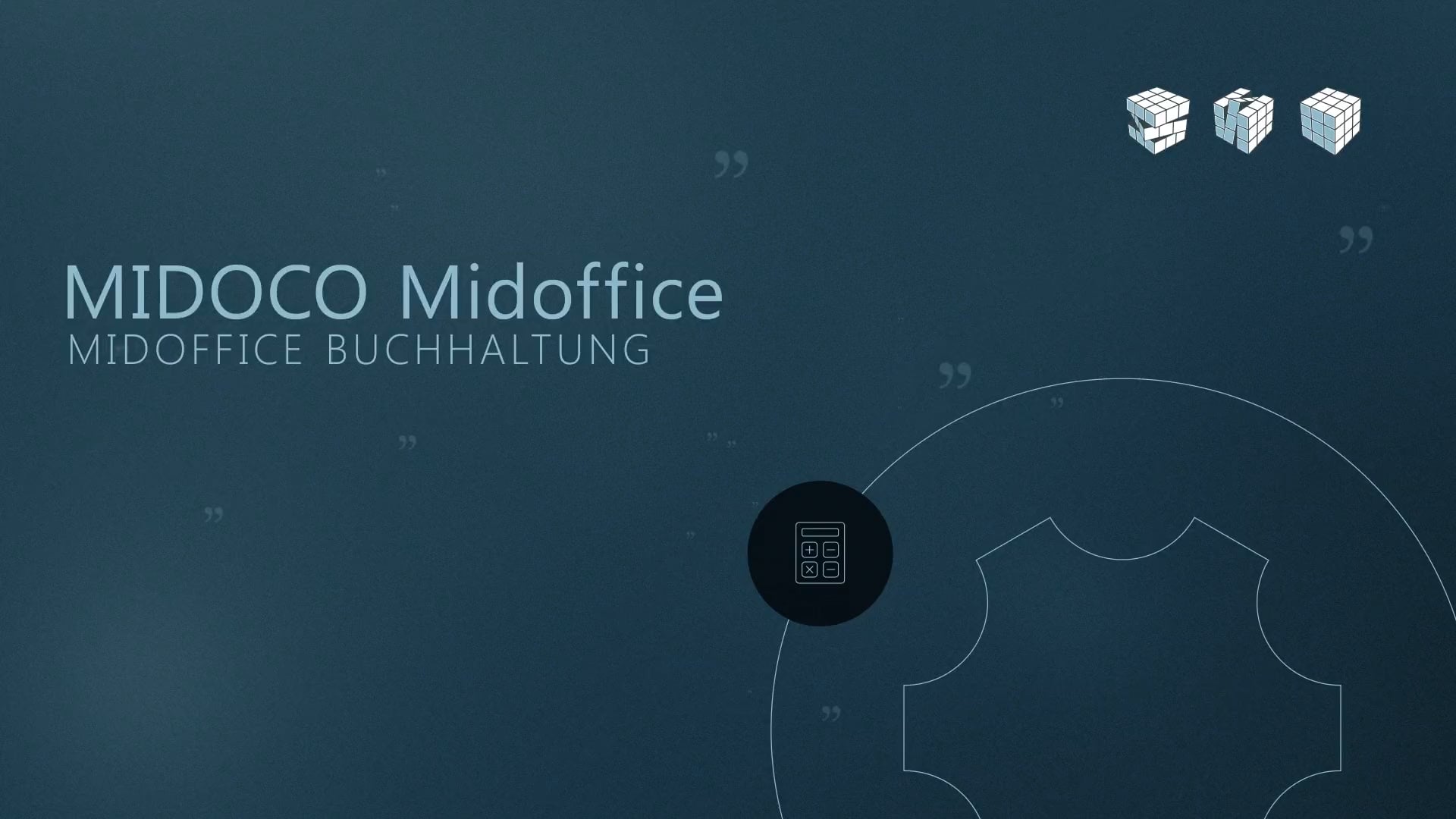 MIDOCO Midoffice Features — Buchhaltung on Vimeo