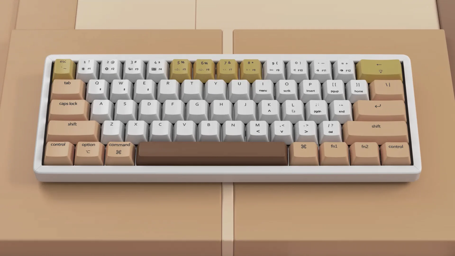 Keyboard Colorways 3D Animation