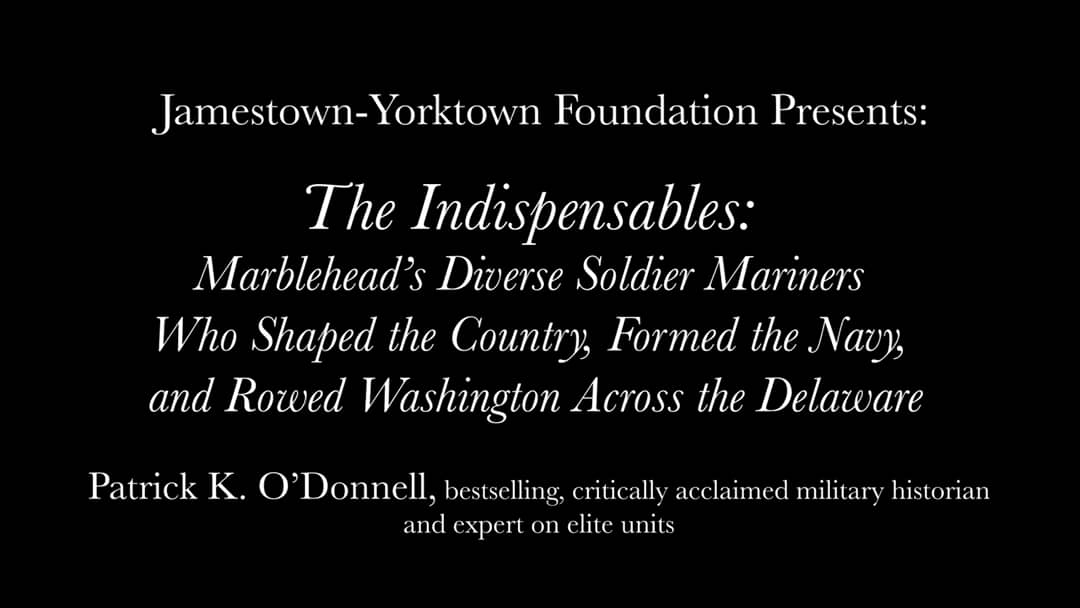 The Indispensables - Patrick K. O’Donnell on Vimeo