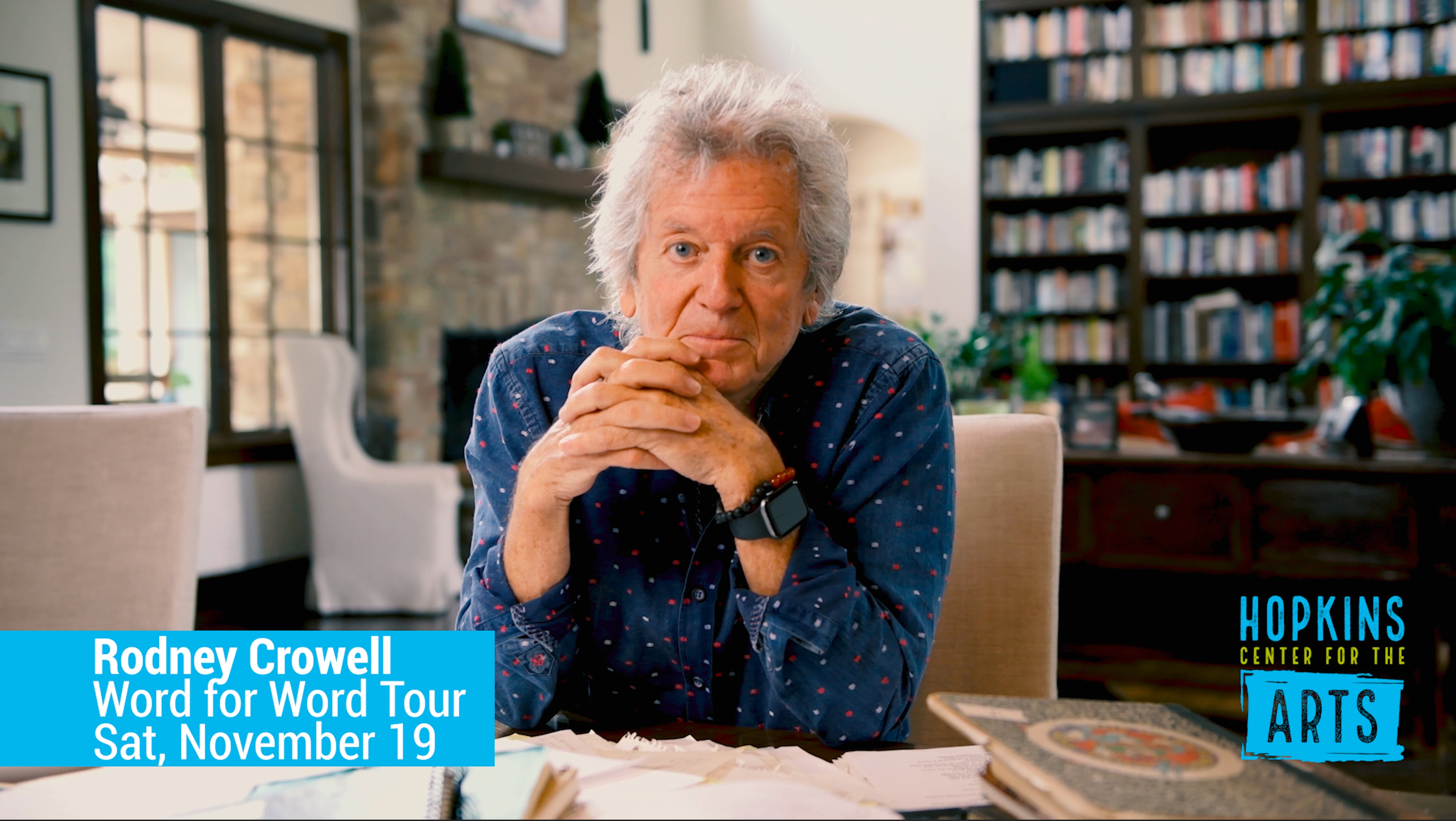 Rodney Crowell Hopkins Center for the Arts NEW DATE November 19 on Vimeo