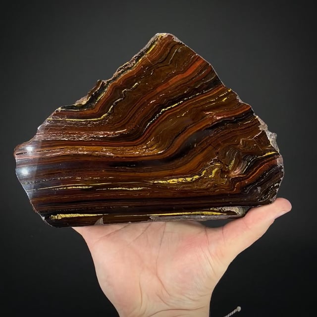 large Tiger's Eye (Trancoso Coll.) | Brockman Tiger eye mine, Mount ...