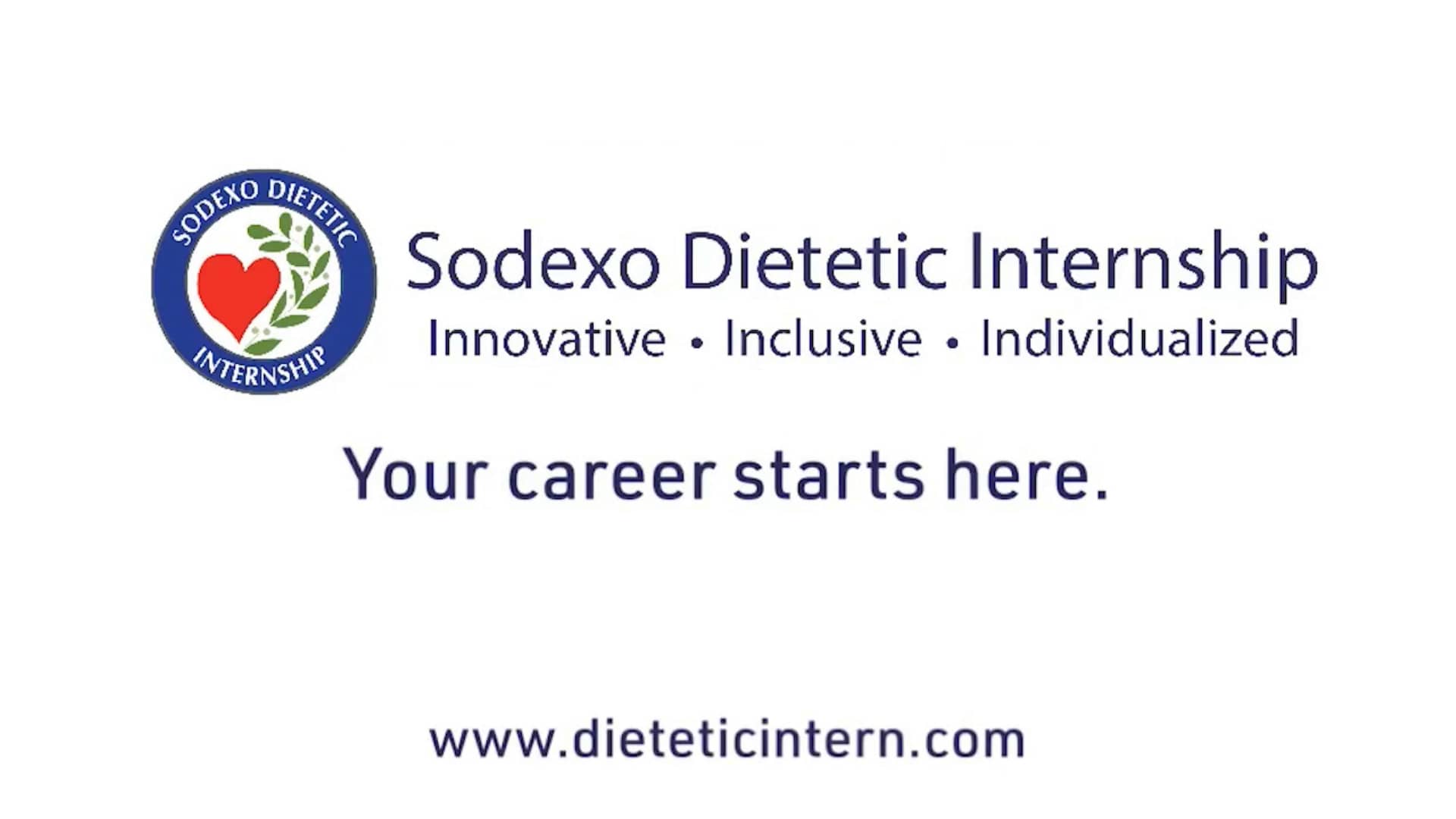 Sodexo Dietetic Internship -- Your Career Starts Here on Vimeo
