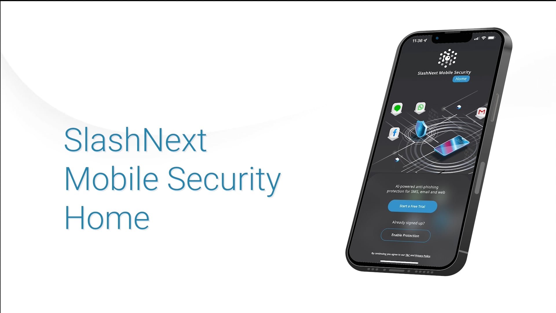 SlashNext Mobile Security Home on Vimeo