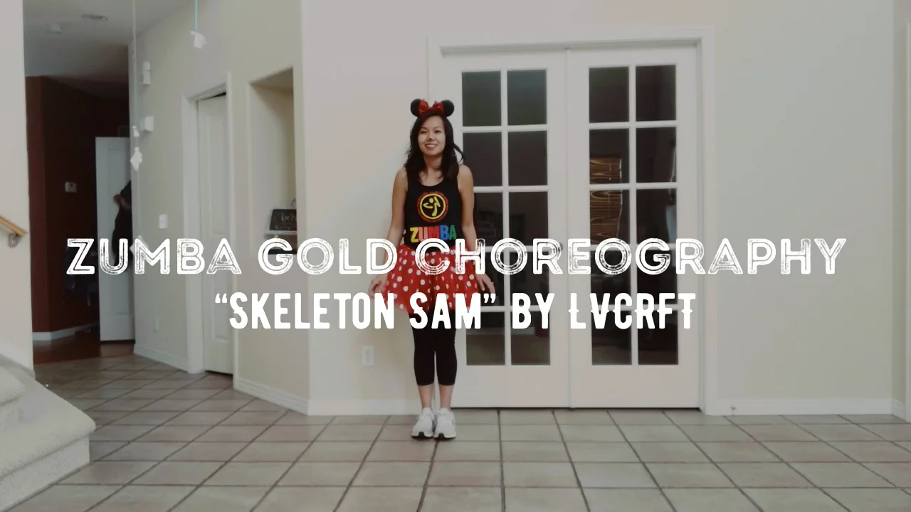 “Skeleton Sam” — Zumba gold choreography on Vimeo
