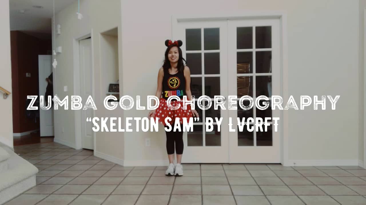 “Skeleton Sam” — Zumba gold choreography on Vimeo