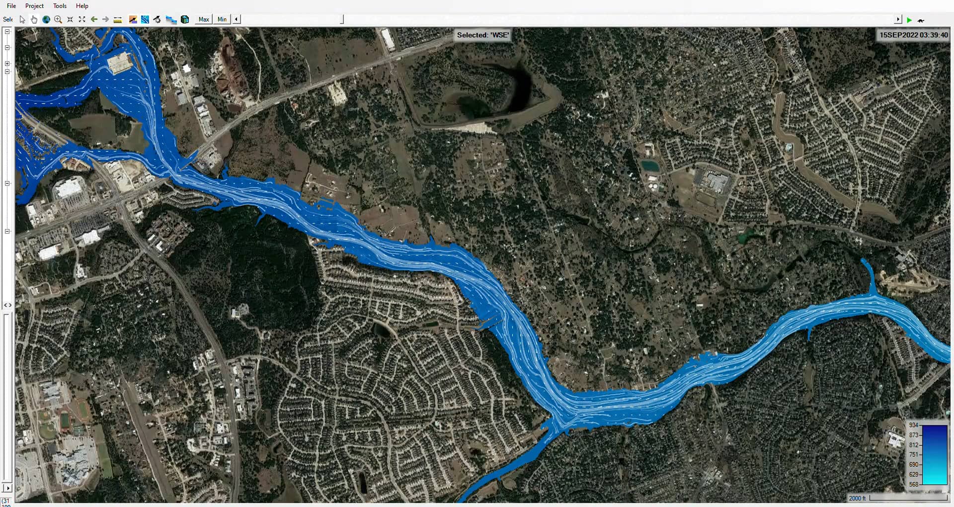 HEC-RAS 2D Model on Vimeo