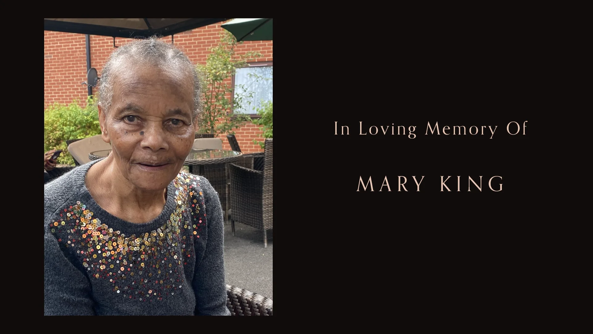 Mary King - In Loving Memory on Vimeo