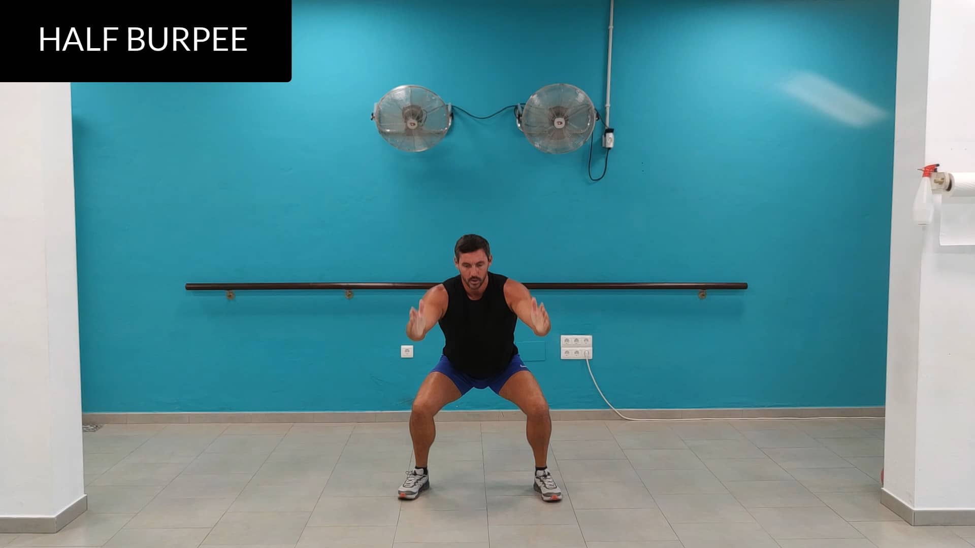 Half Burpee on Vimeo