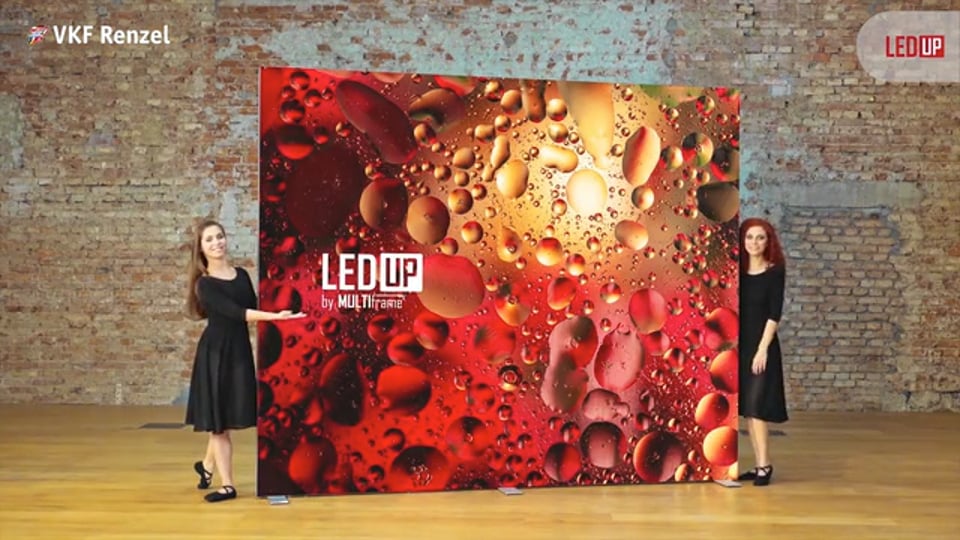 LED Light Wall "BIG LEDUP" | Shop online now! | VKF Renzel UK