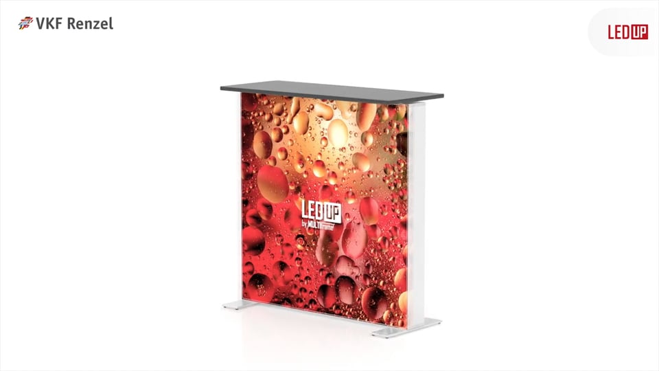 LED Messetheke „LED UP COUNTER” | VKF Renzel