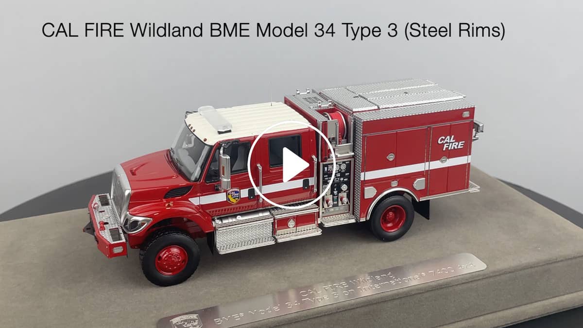 CAL FIRE Wildland BME Model 34 Type 3 (Steel Rims). on Vimeo