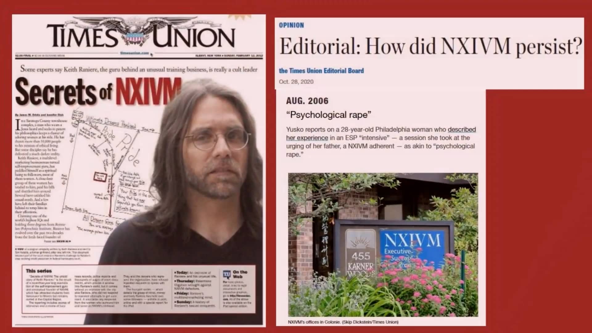 NXIVM: Heggen's Legacy on Vimeo