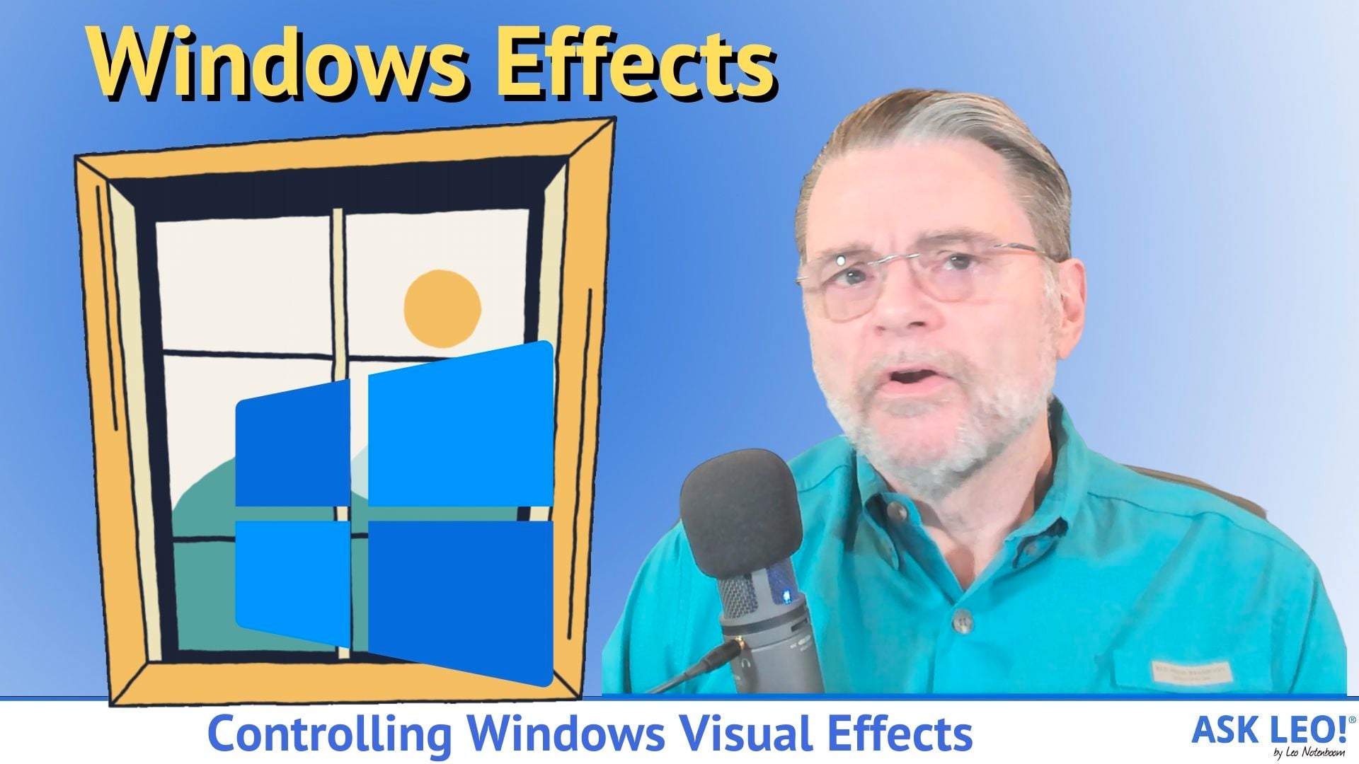 Controlling Windows Visual Effects on Vimeo