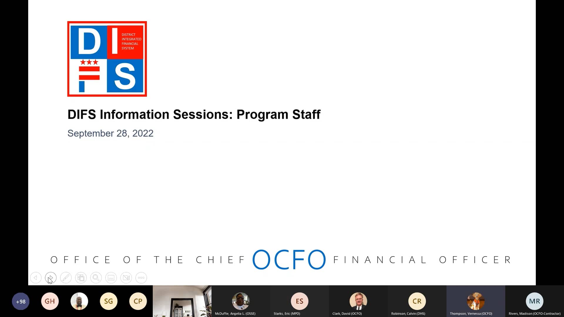 DIFS September Info Sessions_Agency POCs_20220928_Meeting Recording on ...