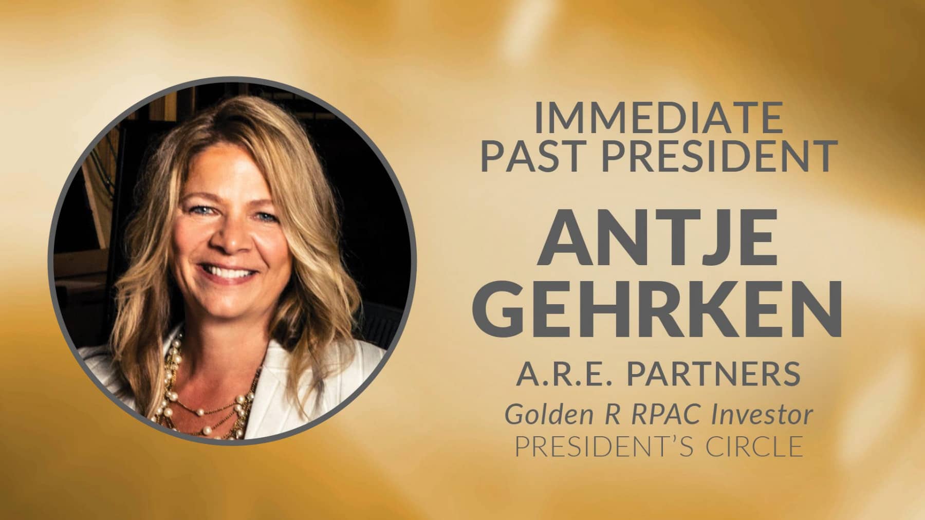 139th Inaugural Gala: 2022-2023 Immediate Past President Antje Gehrken ...