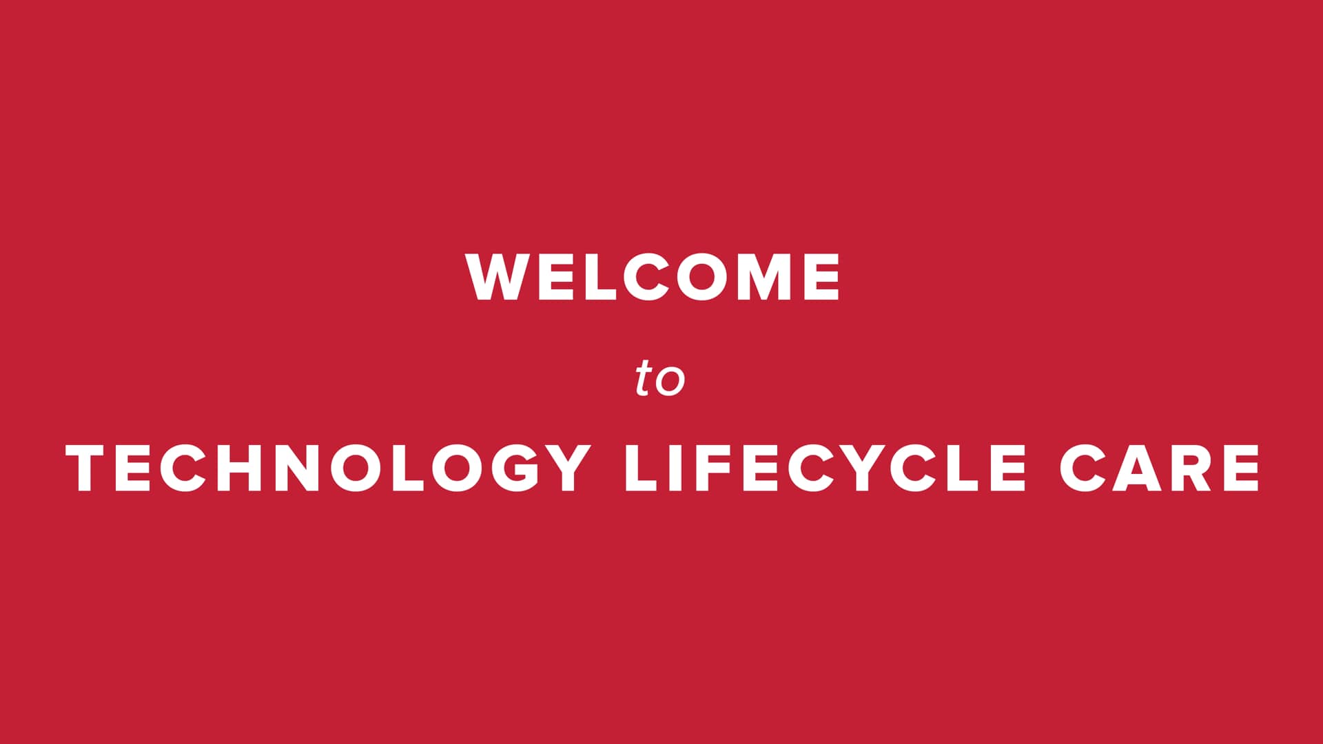 TLC Welcome Video: Team 1 on Vimeo