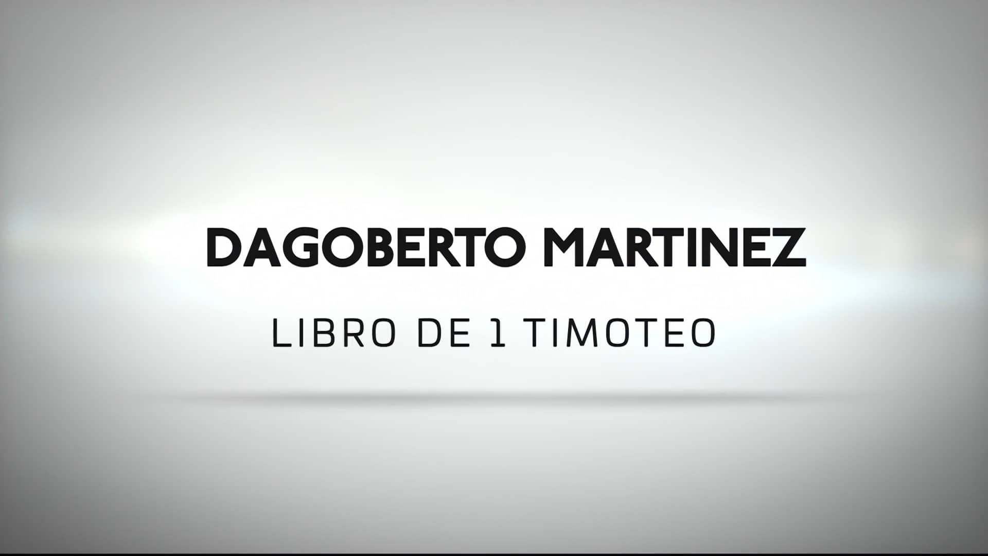 A Través De La Biblia - 1 Timoteo I on Vimeo