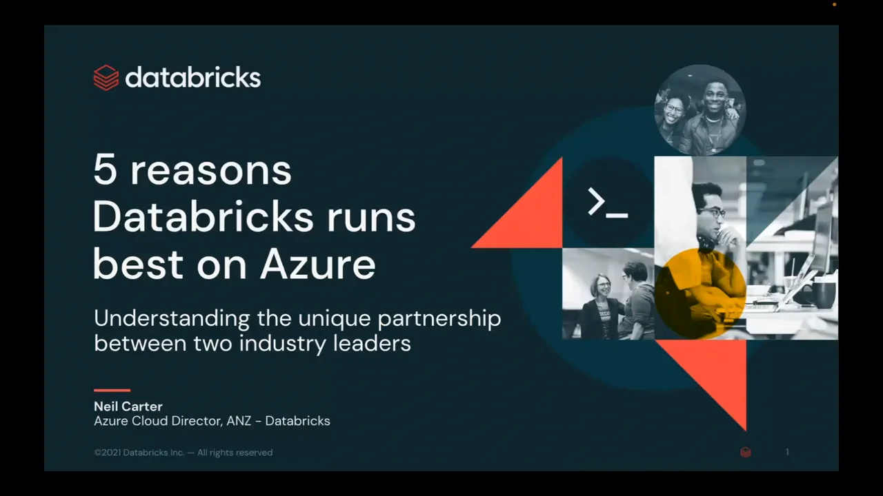 5 reasons Databricks runs best on Azure on Vimeo