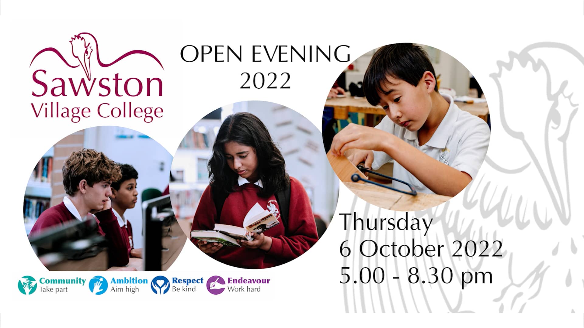 Sawston Village College Open Evening 2022 on Vimeo