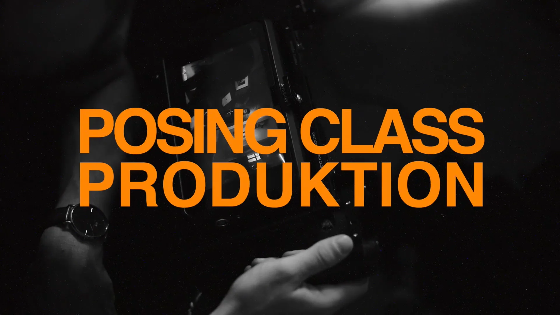 POSING CLASS PRODUKTION on Vimeo