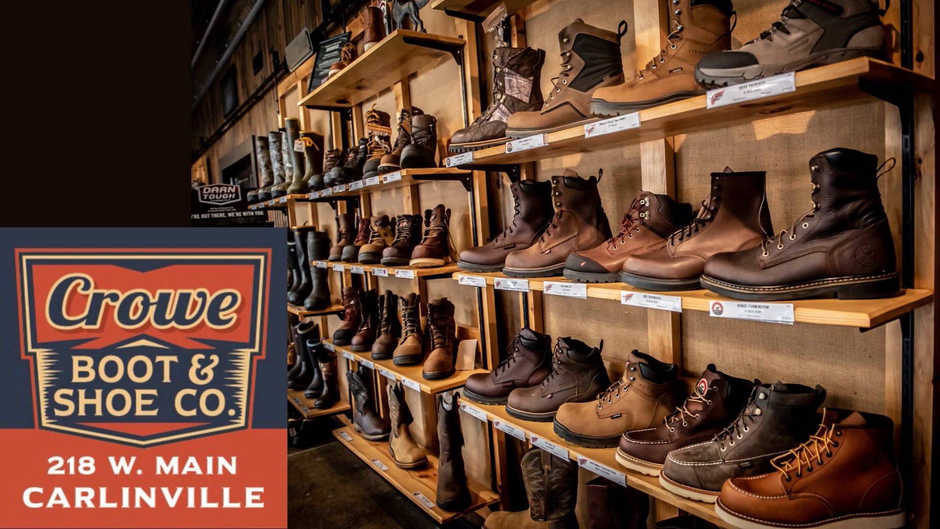 Crowe Boot & Shoe Co. - Footwear, Boots, Shoes, Sale