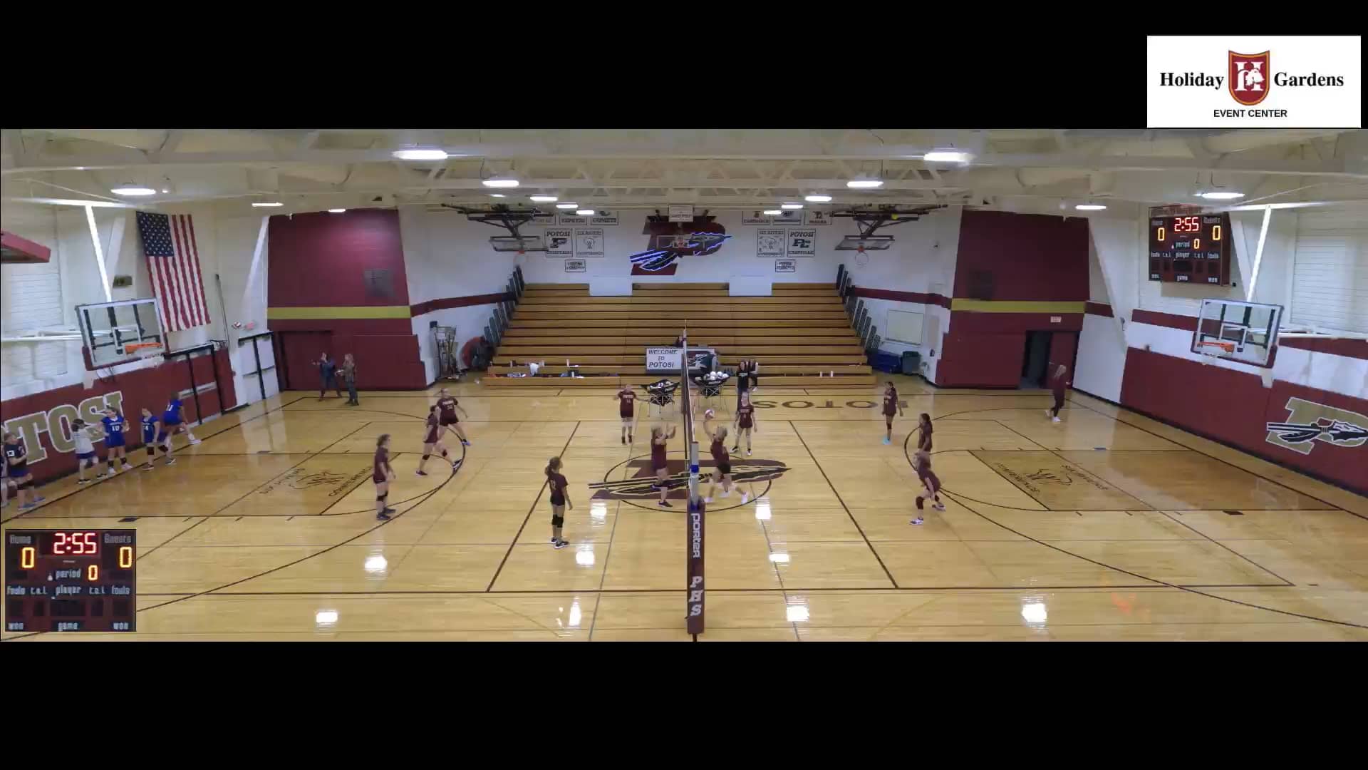 Volleyball: Girls MS Match - Potosi vs Tri-State Christian on Vimeo