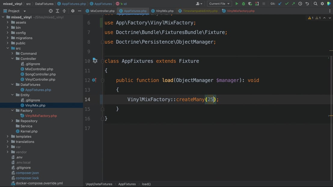 Foundry: Fixtures You'll Love > Doctrine, Symfony 6 & the Database ... Foundry: Fixtures You'll Love > Doctrine, Symfony 6 & the Database ...