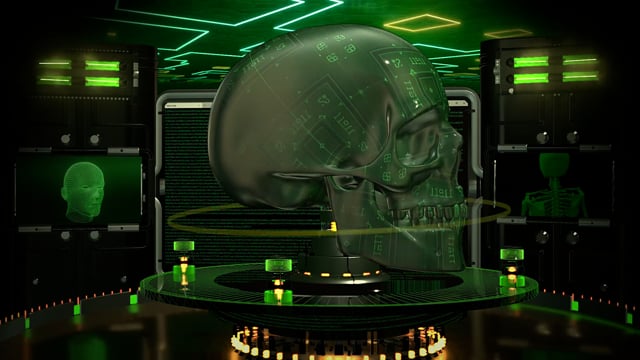 Skull, Skeleton, Scanner. Free Stock Video - Pixabay