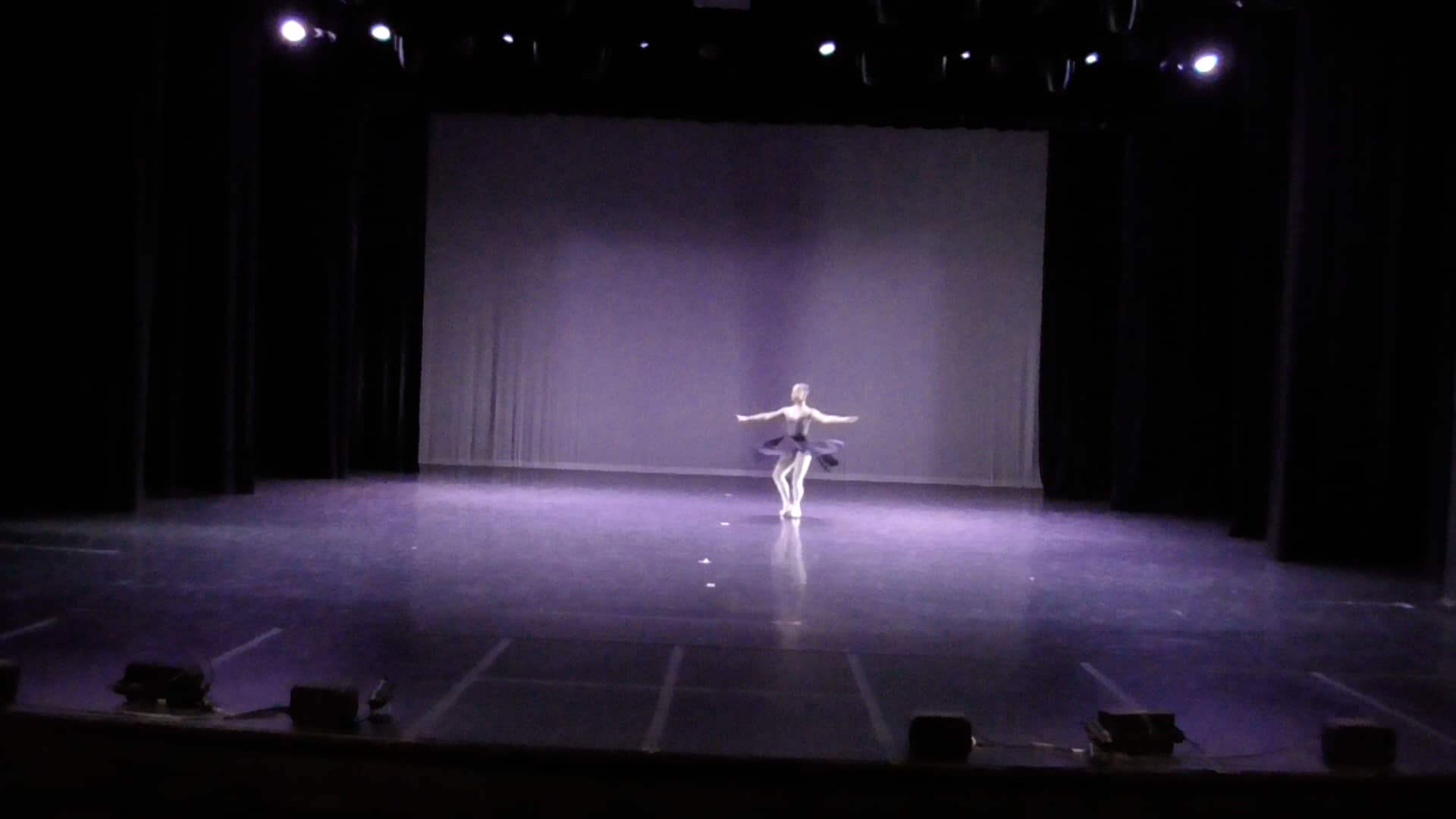 Katrise Folland Kitri Act I August 2022 assessment video from National ...