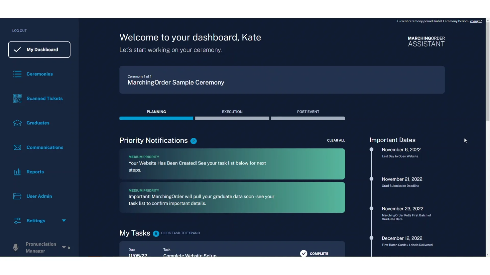 The Administrator Dashboard on Vimeo