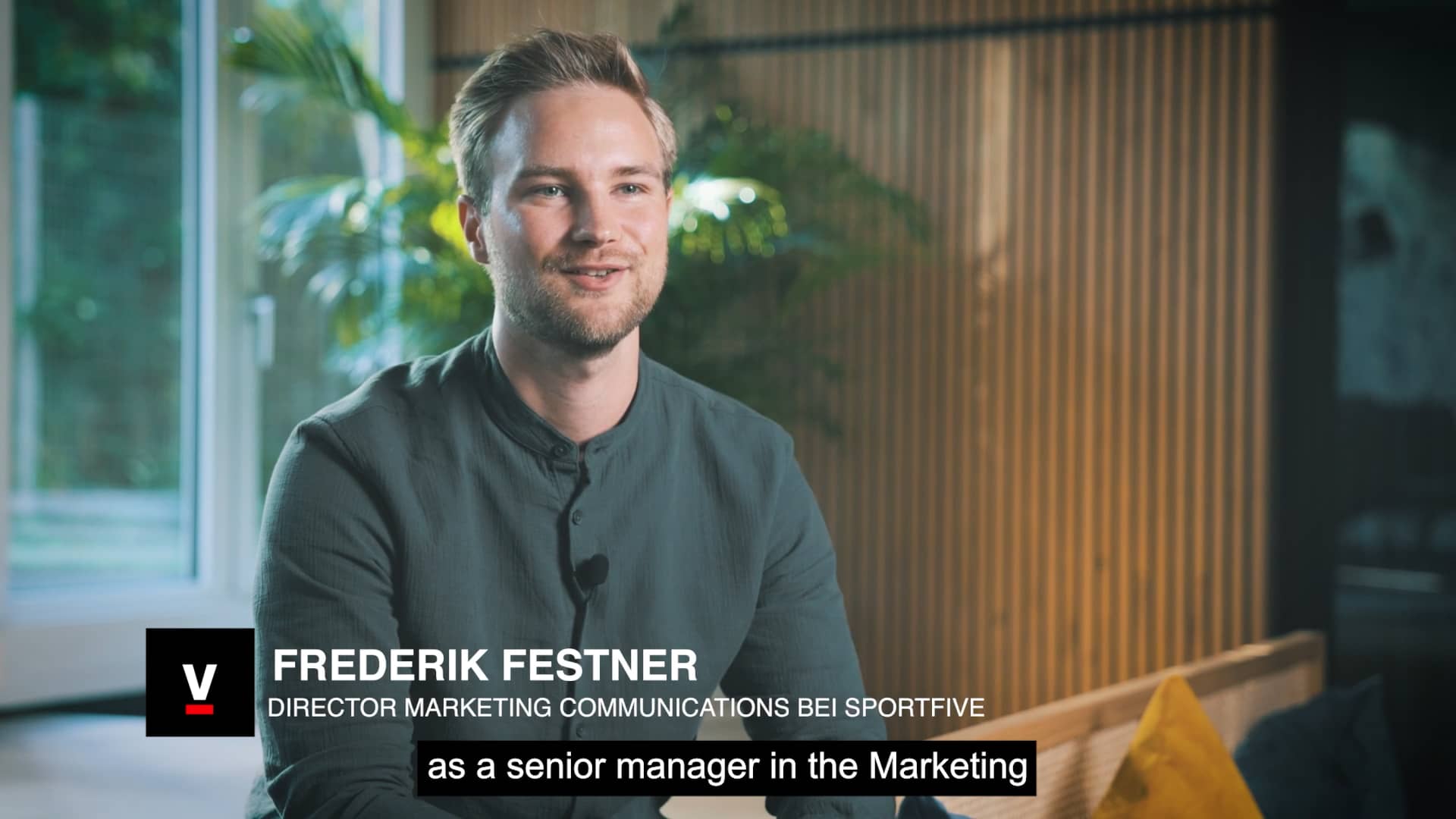 SPORTFIVE Careers Interview Frederik Festner on Vimeo