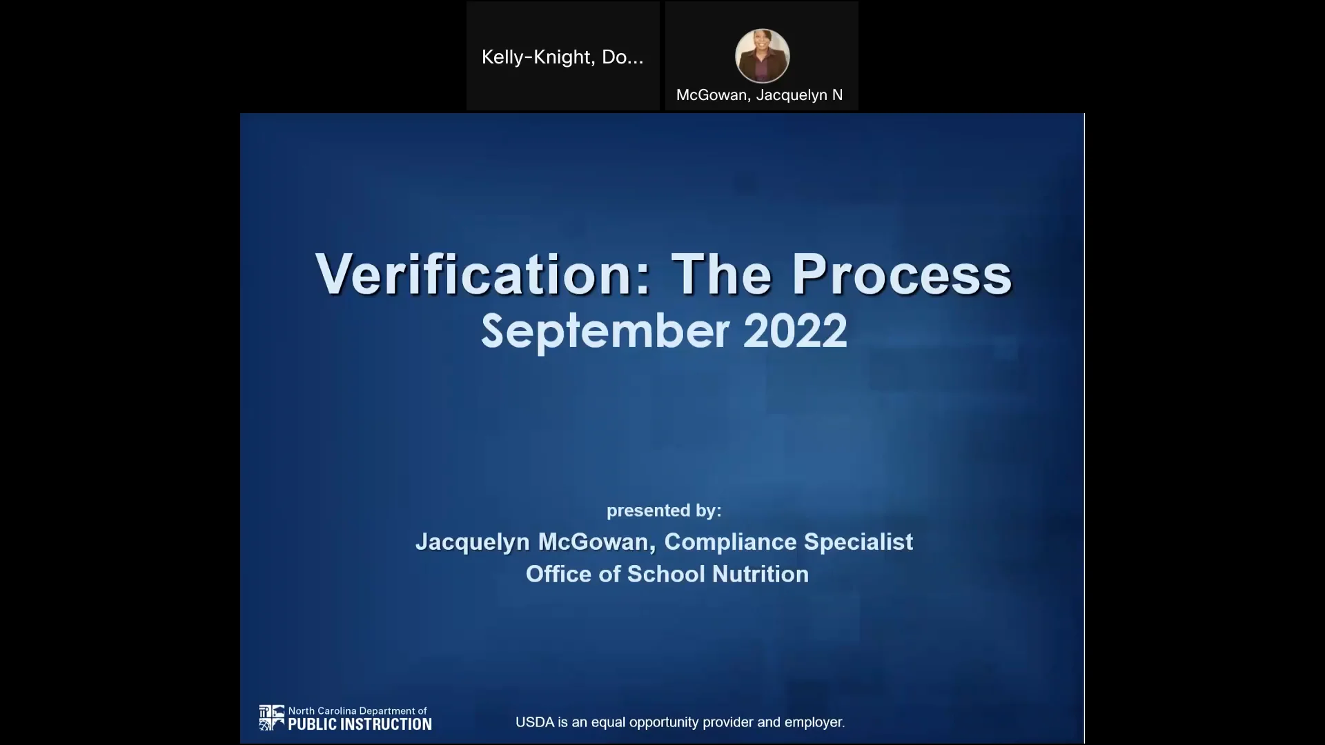VERIFICATION Guidance for Conducting the Annual Verification Process ...