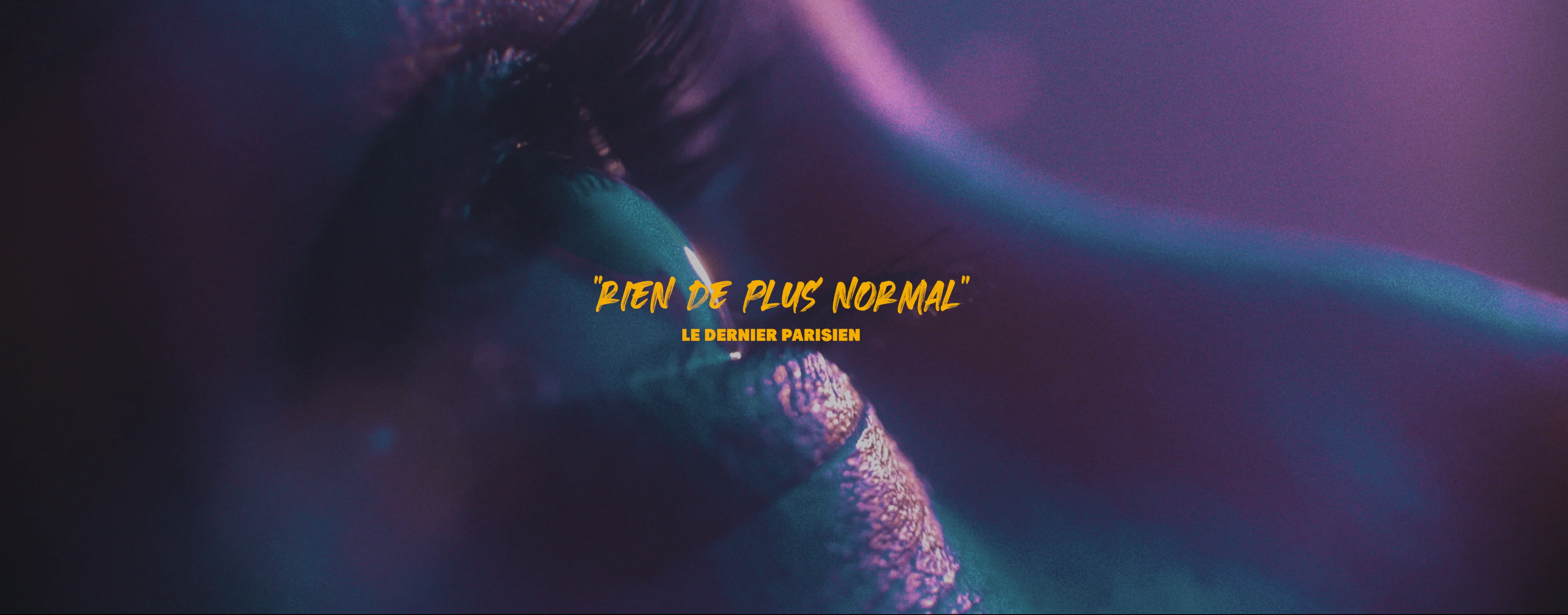 Le Dernier Parisien - Rien de plus normal on Vimeo