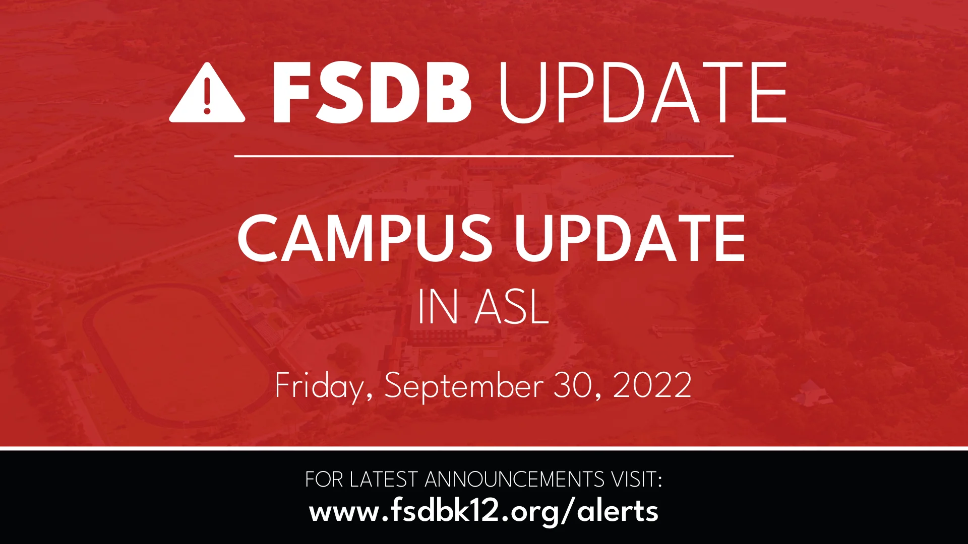 FSDB Update – Friday, September 30, 2022 on Vimeo