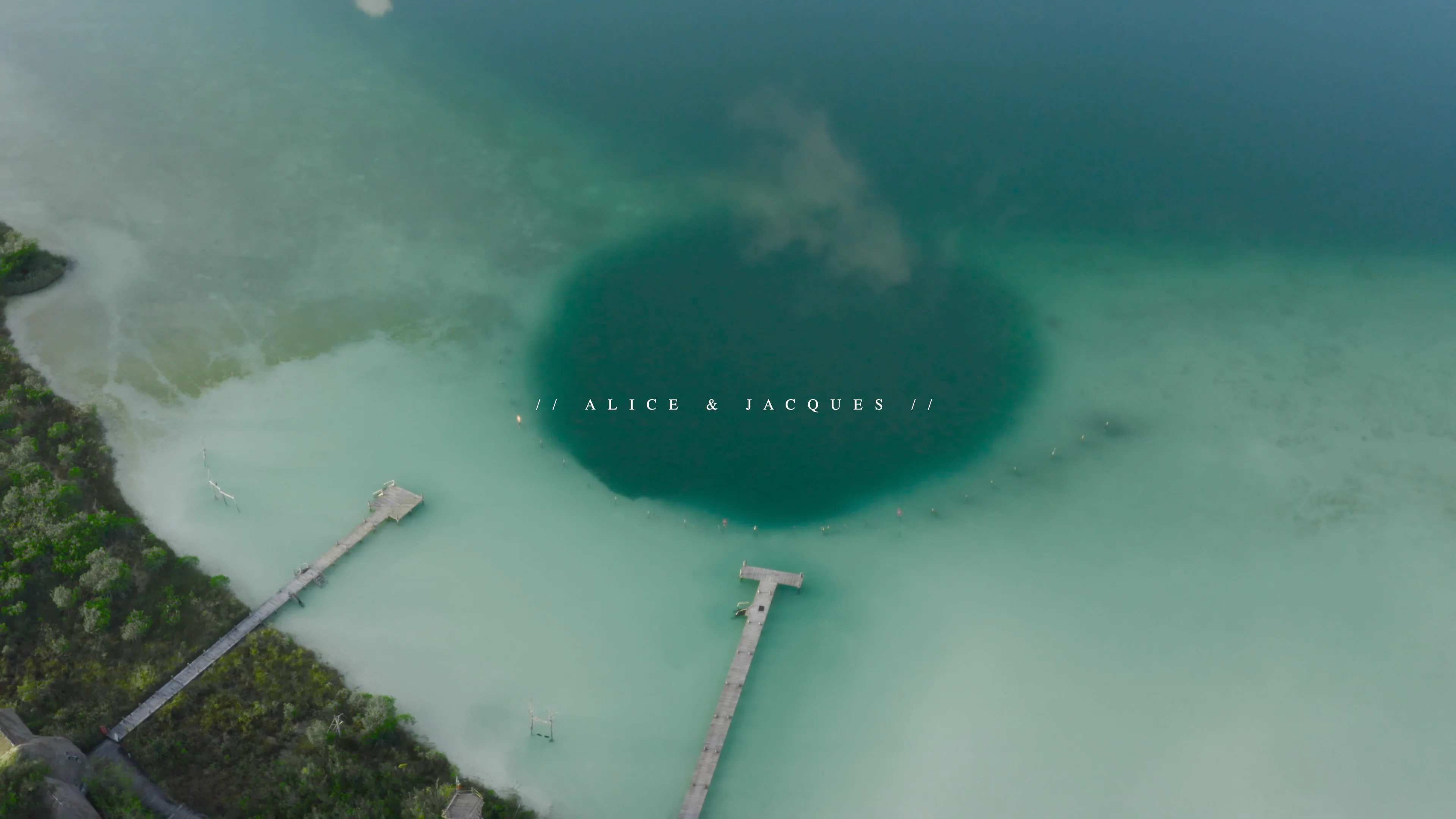 ALICE & JACQUES /// Isla Mujeres, Mexico // Full feature wedding film ...