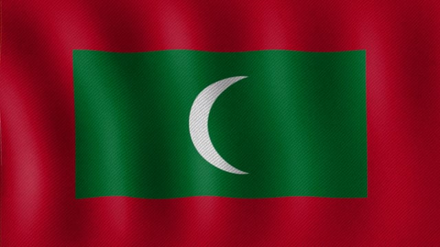 Maldives, Flag, Symbol. Free Stock Video - Pixabay
