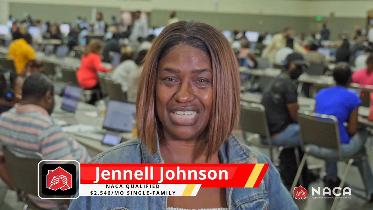 Jennell Johnson NACA Qualified Testimonial at the Achieve The Dream ...